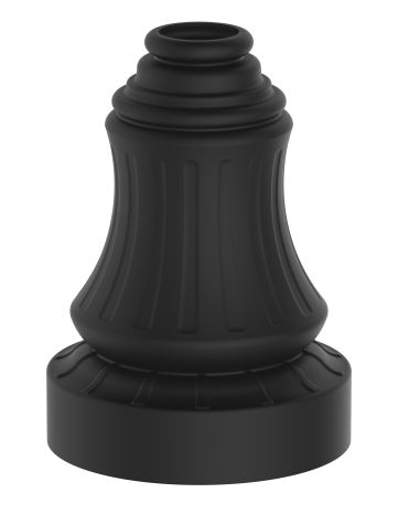 Clam Shell Pole Base Covers, Light Pole Base Covers, Decorative