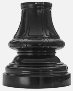 Clam Shell Pole Base Covers, Light Pole Base Covers, Decorative