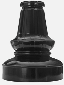 Clam Shell Pole Base Covers, Light Pole Base Covers, Decorative