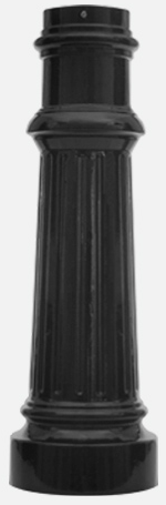 Clam Shell Pole Base Covers, Light Pole Base Covers, Decorative