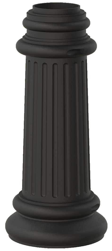 Clam Shell Pole Base Covers, Light Pole Base Covers, Decorative