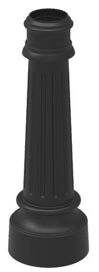 Clam Shell Pole Base Covers, Light Pole Base Covers, Decorative