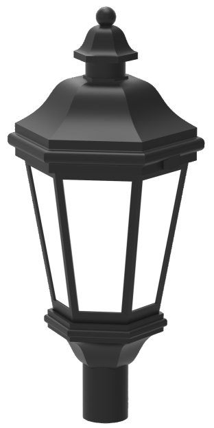 LED Post Top Fixtures, Outdoor Lamp Post Lights, Acorn, Lanterns