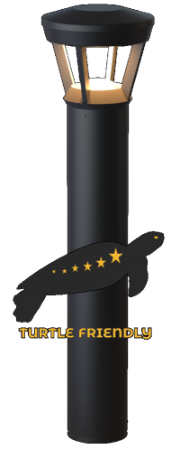 Turtle Friendly Amber Lighting protects baby turtles in coastal areas