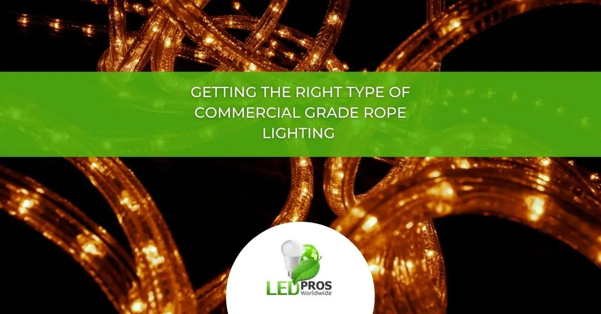 Commercial Grade Rope Lights: Solutions for Business Spaces