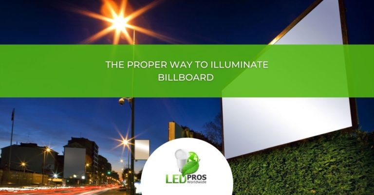 LED Billboard Lights, LED Sign Lights for Outdoor Signs, Billboards